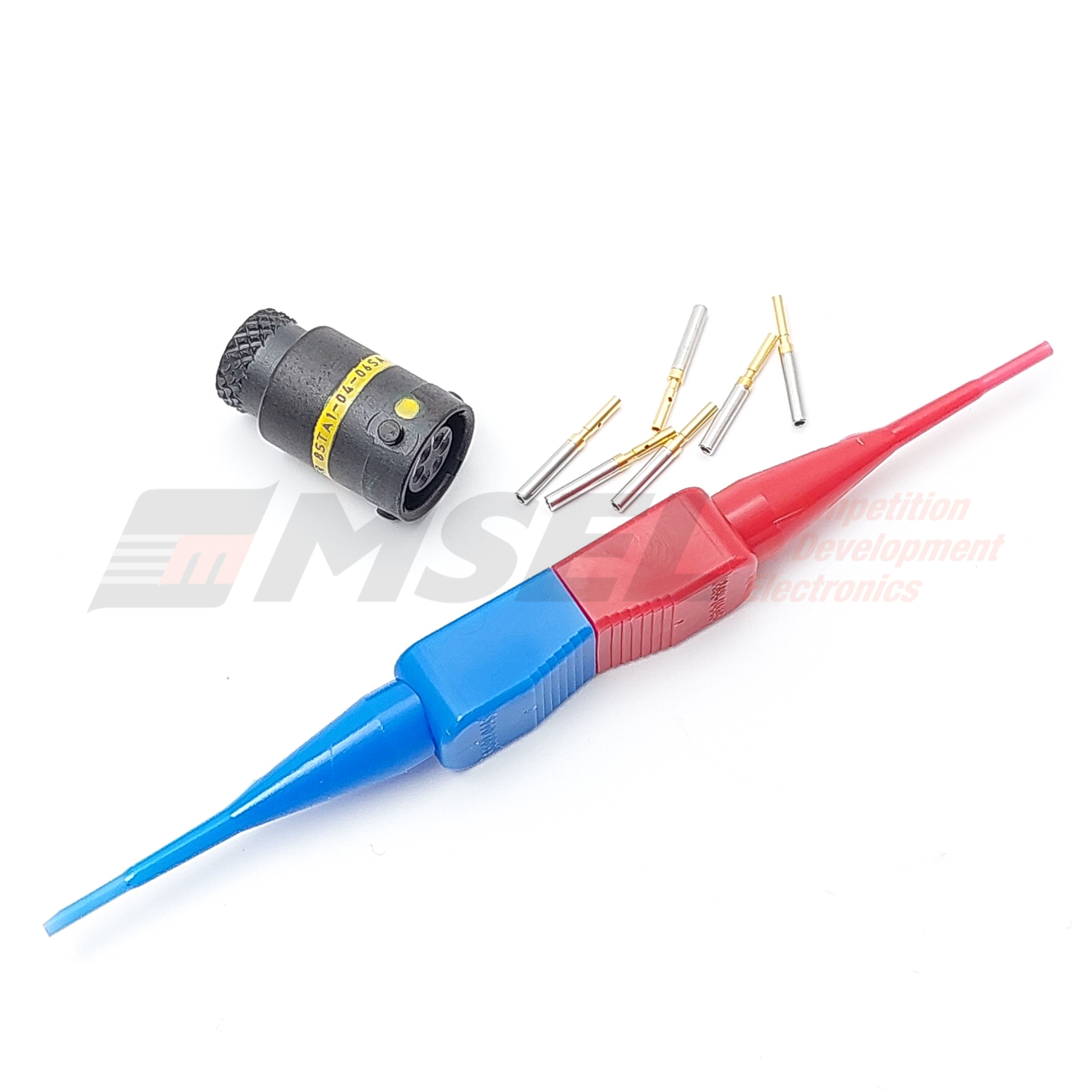 Autosport Lite 6-Way In line receptacle with Size 26 Sockets - Yellow ...