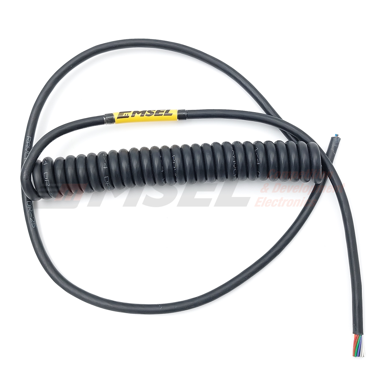 Curly Cord 14 Core 24AWG Long Premade - Motorsport Electronics Limited