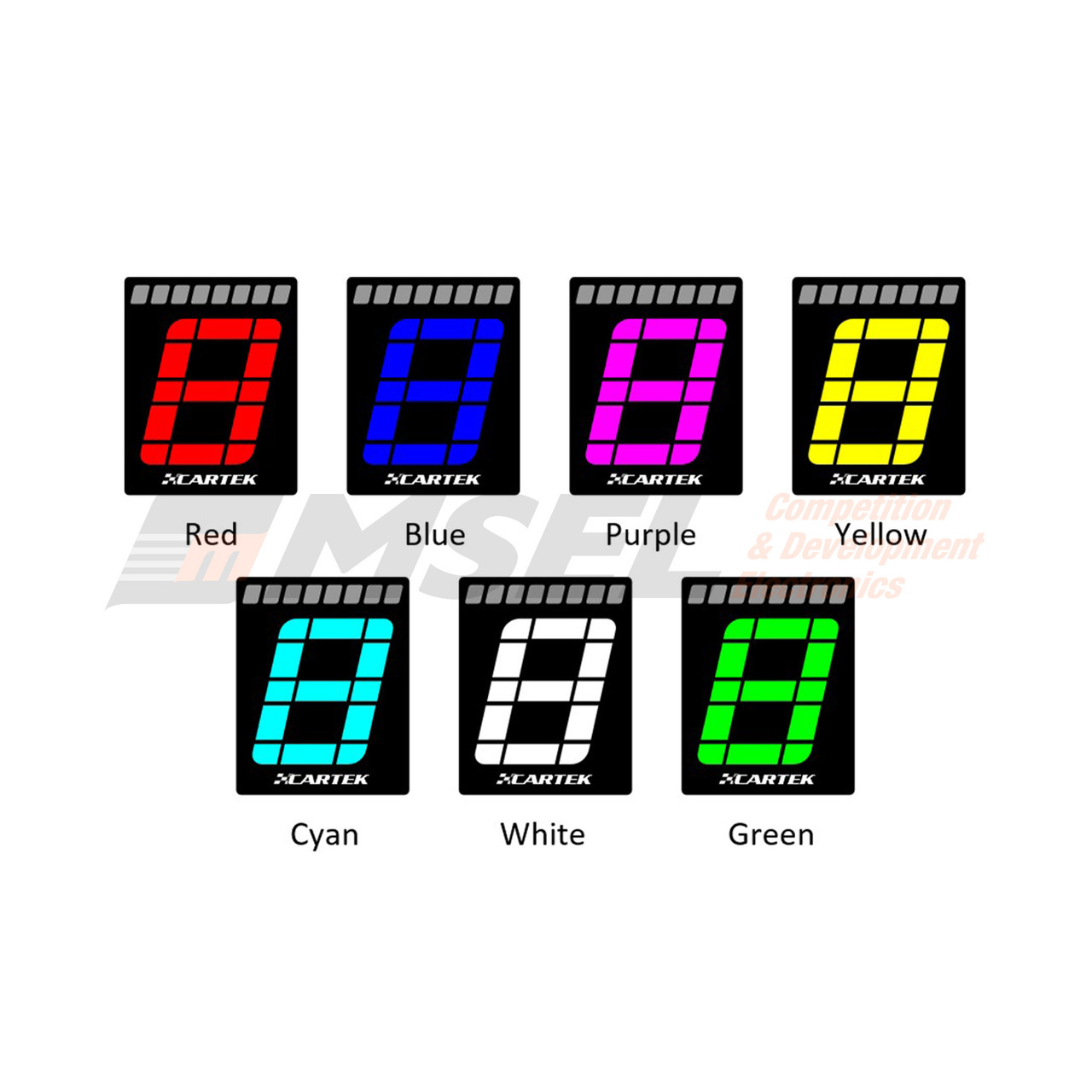 Cartek Digital Gear Indicator with Shift Light - Club - Motorsport ...