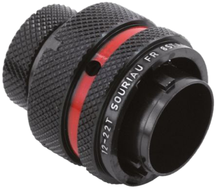 Autosport 19-Way Plug Connector size 20 Pins - Red - MSEL