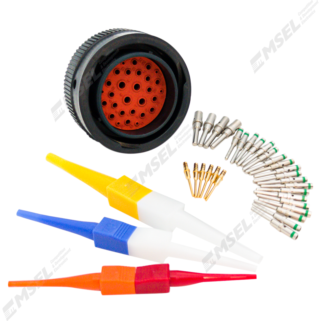 HDP20 Series 26-24-29 29-Way Mixed Plug Connector Kit - MSEL