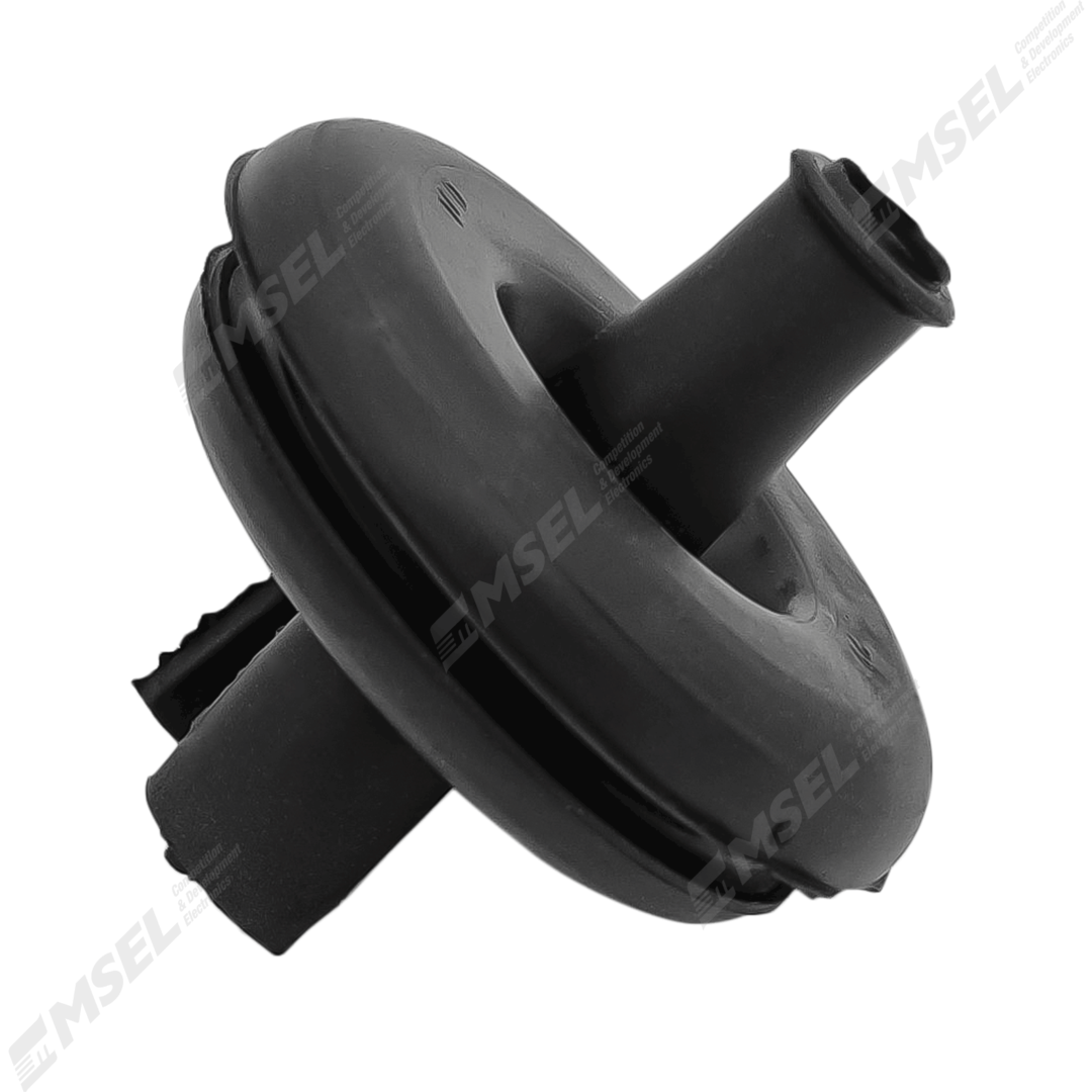 Bulkhead Panel Grommet - 9mm for 50mm Hole, 65mm Long - Black ...