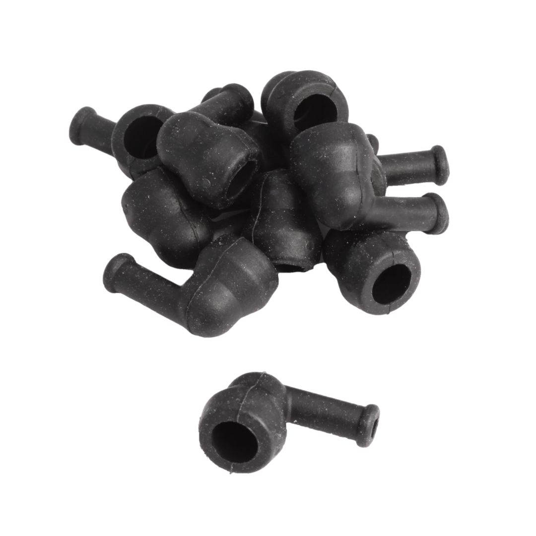 Right Angle Rubber Boot for Pressure Sensors