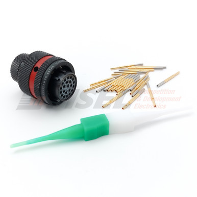 Autosport 22-Way Plug Connector with size 22 Sockets - Red - Motorsport ...