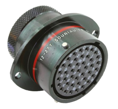 Autosport 41-Way Bulkhead Connector with size 20 Sockets - Red ...