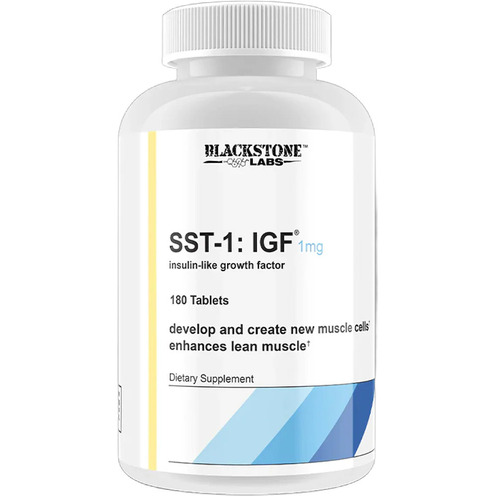 SST-1 IGF-1 by Blackstone Labs | IGF-1 Muscle Growth Supplement
