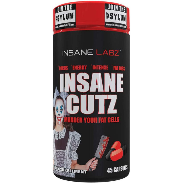 Insane Cutz: Thermogenic Fat Burner - Insane Labz | Maximize Fat Loss ...
