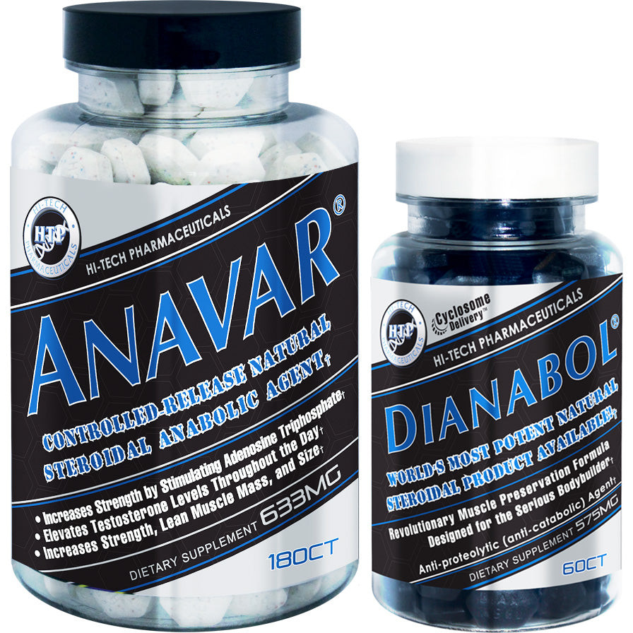 Hi-Tech Pharmaceuticals Anavar & Dianabol Stack