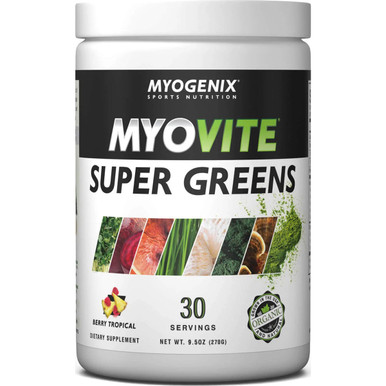 Myovite Super Greens - Organic Health Boost | Myogenix