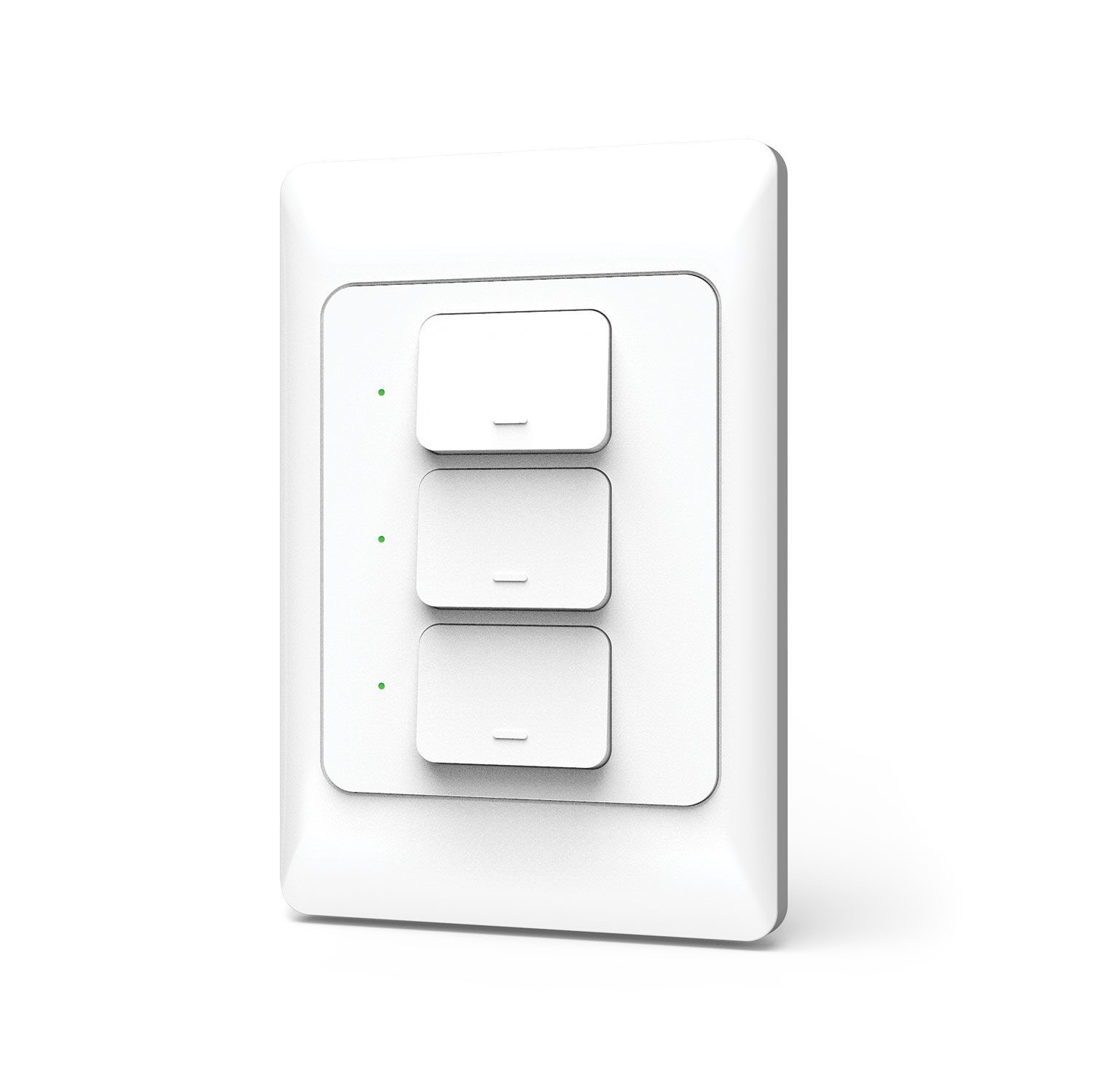 Connect 3 Gang Smart Wall Switch, Alexa & Google Assistant Compatible