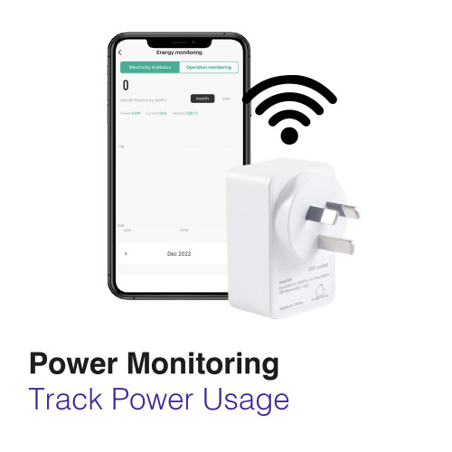 Connect Smart Wi-Fi Plug with Power Monitoring & Control