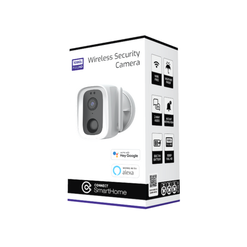 Connect Smart Outdoor Security Camera - 1080P, Wireless, IP65