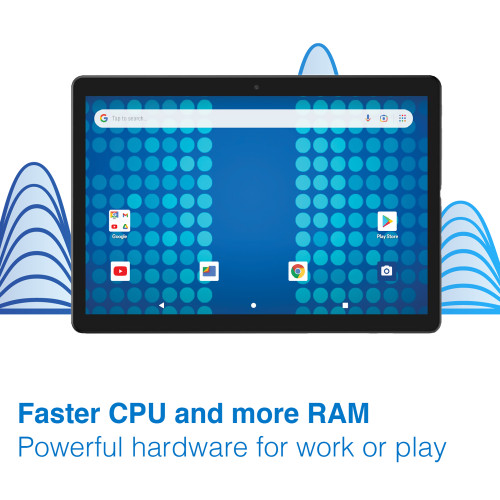 Laser 10-inch IPS Android Tablet 32GB WiFi Black