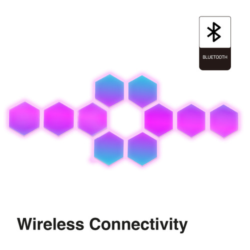 Laser Smart Home Hexagon Light - RGB, WiFi, Alexa, Google