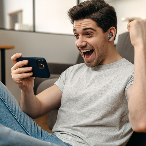 Laser TWS Gaming Earphones - ANC, Low Latency, Wireless