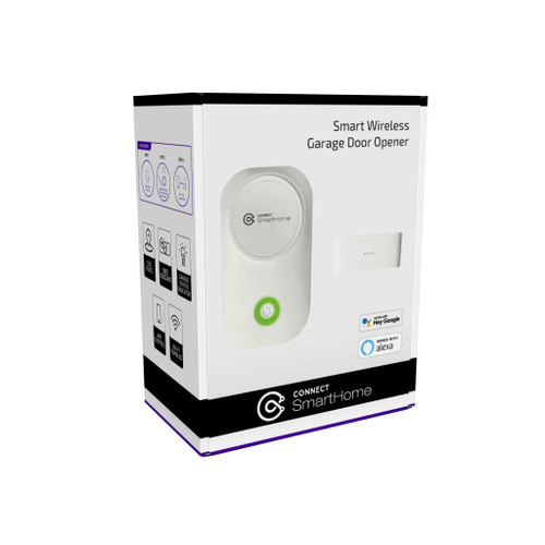 Connect Smart Garage Door Opener – Voice Control & App Access