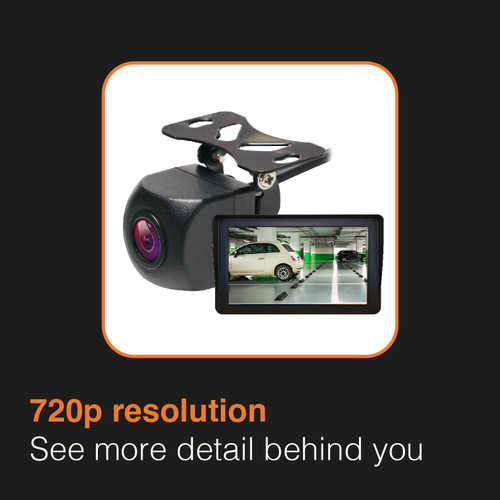 Navig8r 720p Universal Reversing Camera - Night Vision
