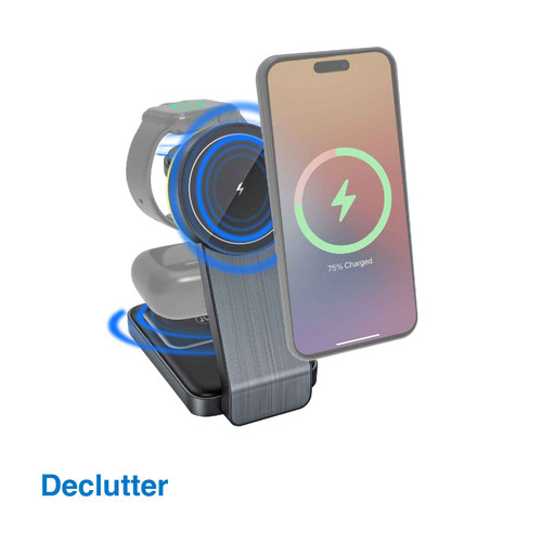 Laser ChargeCore 3 in 1 MagSafe Charger | Fast Wireless