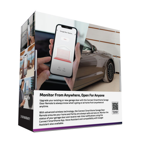 Smart Garage Door Opener with App Control