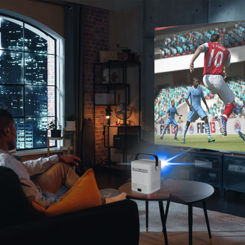Laser Smart Android Projector Full HD with 120in Screen