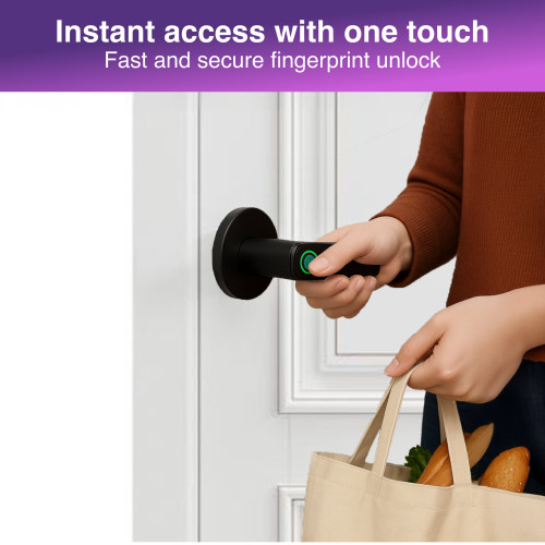 Smart Door Handle Fingerprint | Connect SmartHome