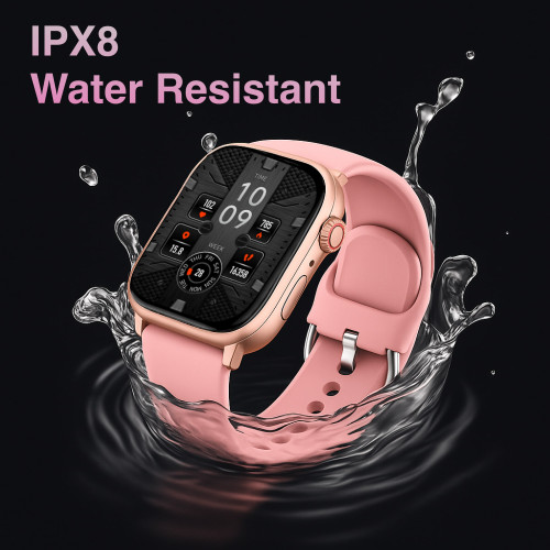 V-Fitness Smart Watch with Health Tracking Pink Edition