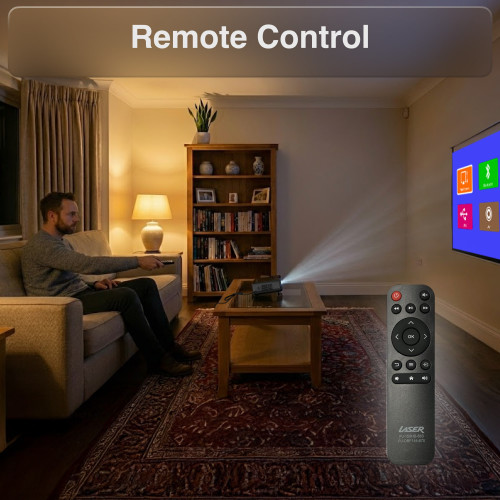 Laser Movie and Gaming Projector 150 ANSI LED