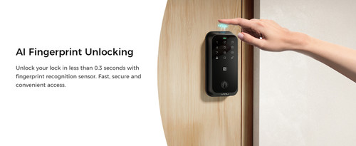 Laser Smart Deadbolt Lock with Apple Home Support