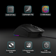 GTEK 5 Key RGB Wired Gaming Mouse for Precision Play