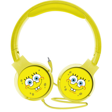 SpongeBob Kids Wired Headphones | Safe & Fun for Young Ears