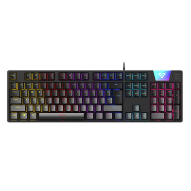 RGB Mechanical Gaming Keyboard - Laser Full Size Wired