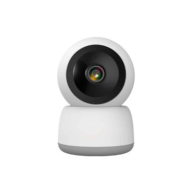 Laser FHD Camera with Pan/Tilt, Night Vision, Alexa, Google