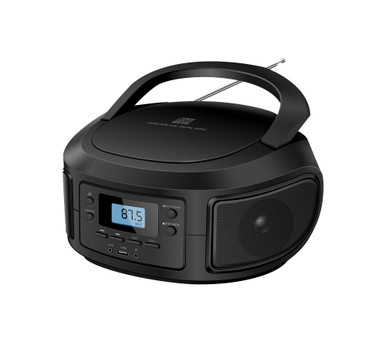 Laser Bluetooth CD MP3 Boombox with FM Radio | Laser