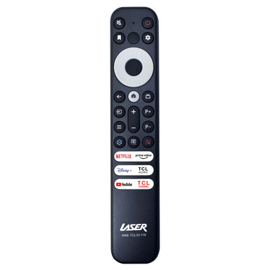 Laser TCL TV Replacement Remote Control Black