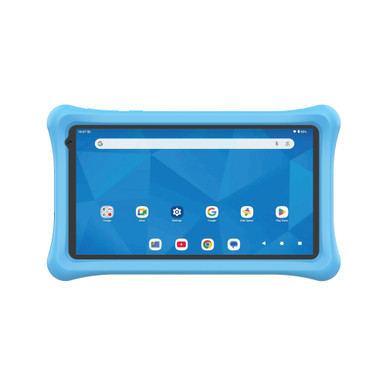 Laser 7-inch Android 15 Tablet with Blue Case