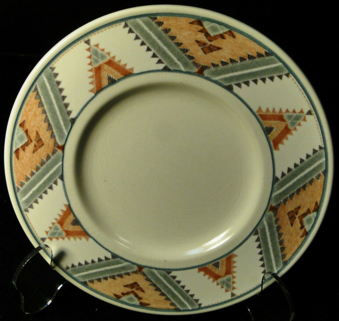 Mikasa Santa FE Saucers 6 1/2" CAC24 Intaglio Southwest Set 4 Excellent ...