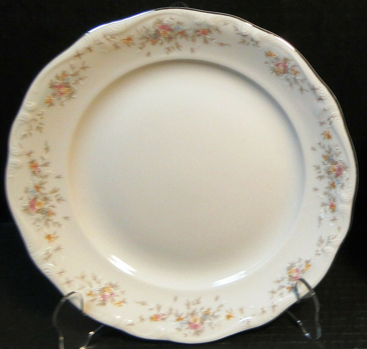 Johann Haviland Floral Splendor Dinner Plates 10" Bavarian Set of 2 ...