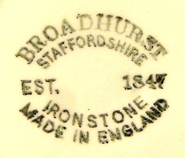 Broadhurst Staffordshire | DR Vintage Dinnerware and Replacements
