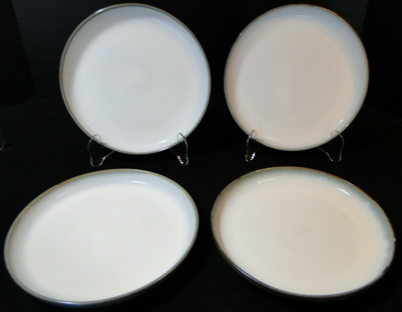Sango Concepts Avocado Salad Plates 8 1/4" 4940 Set of 4 | DR Vintage ...