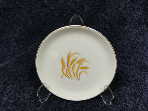 Homer Laughlin Golden Wheat Bread Plates Set of 4 | DR Vintage ...