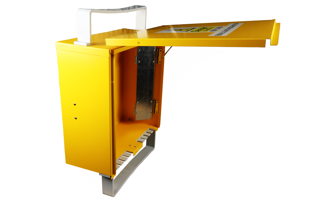 Digitek 27MBTSE-BOX High Vis Yellow Empty Temp Meter Box - BOX ONLY