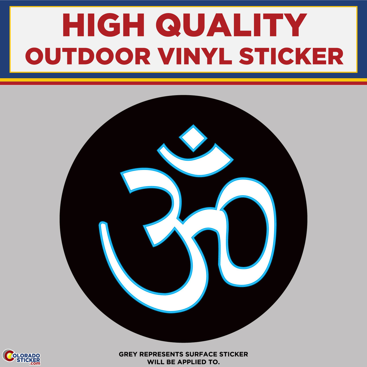 Hindu Symbol, High Quality Vinyl Stickers Perfect for your car, window ...