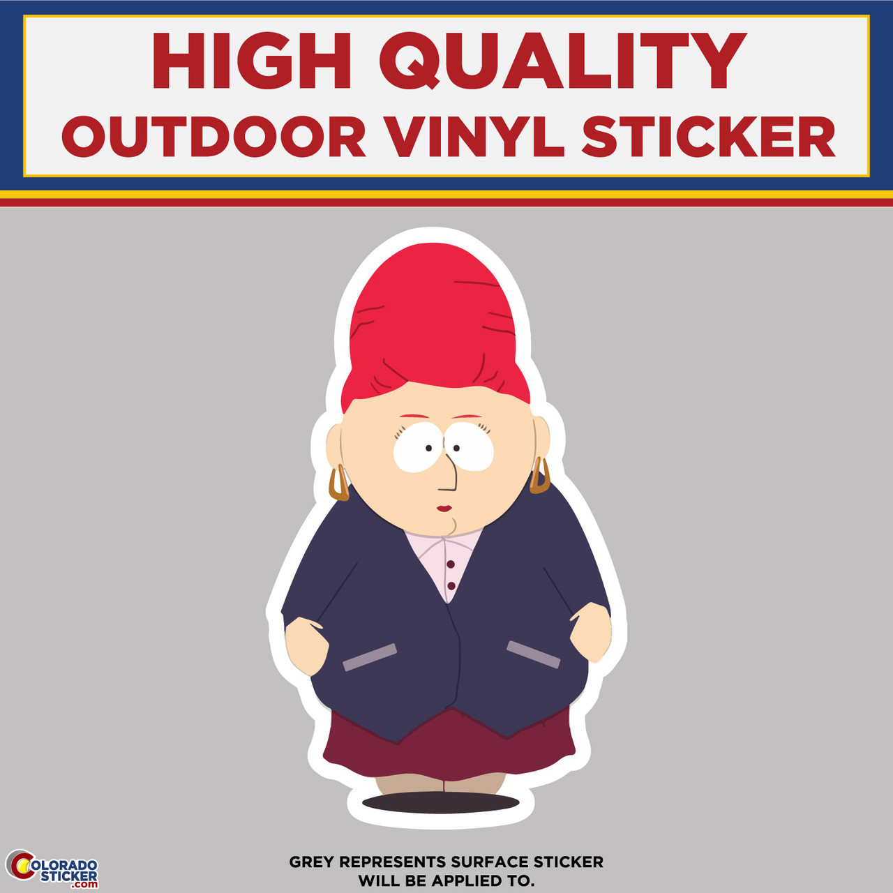 Sheila Broflovski Kyle's Mom From South Park, High Quality Vinyl ...