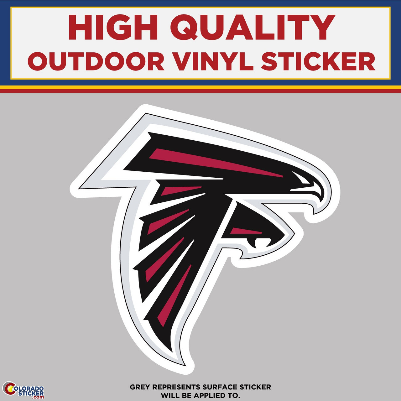 Falcons, High Quality Vinyl Stickers