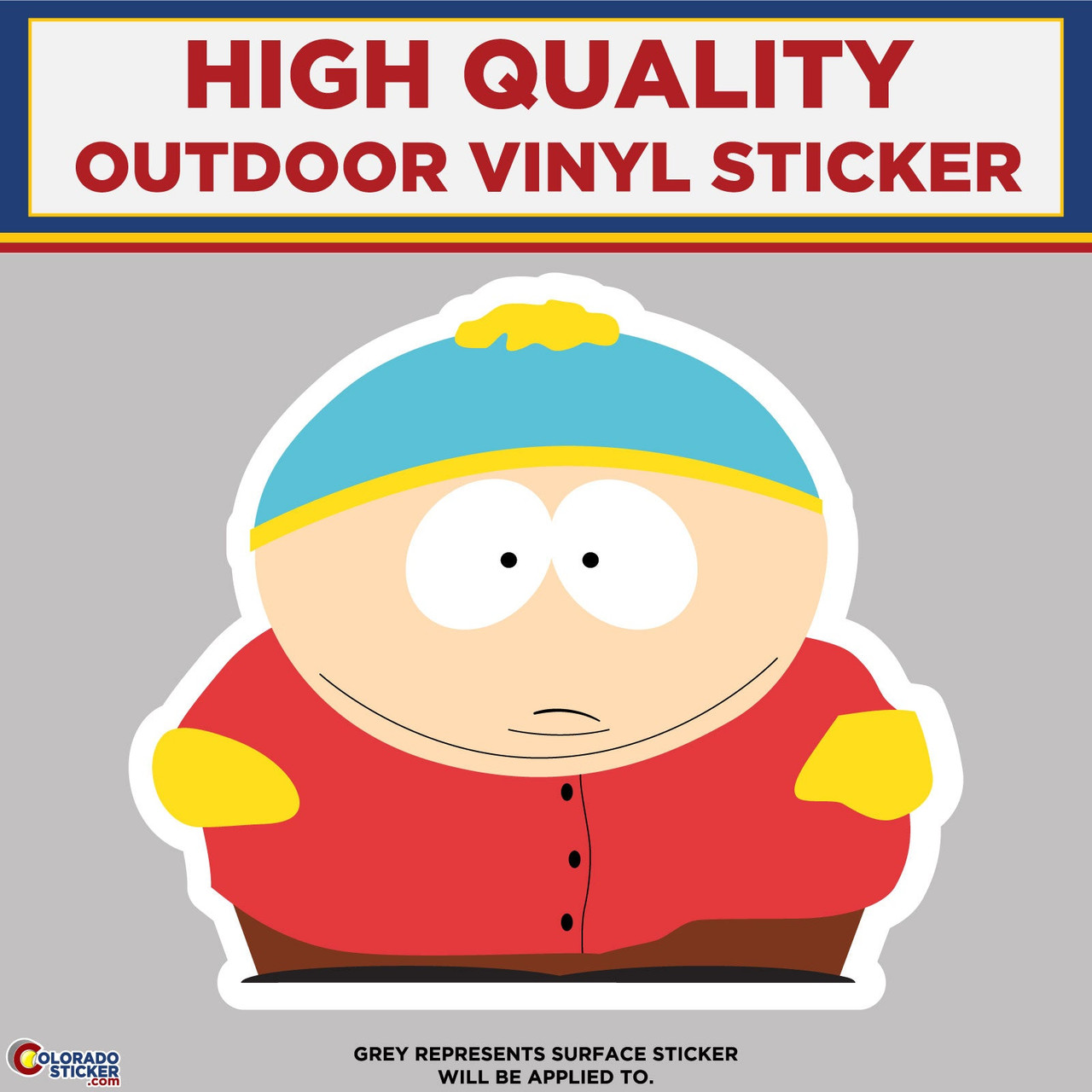 Cartman South Park, High Quality Vinyl Stickers