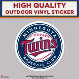 Minnesota Twins Circle Logo, High Quality Vinyl Stickers Perfect for ...