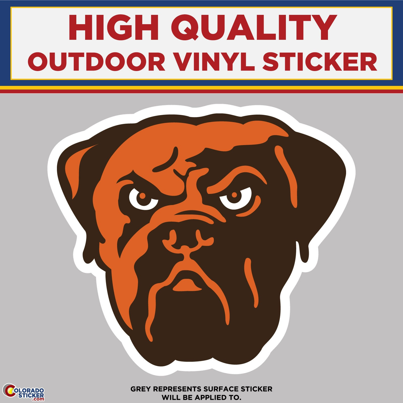 Cleveland Browns, High Quality Vinyl Stickers Perfect for your car ...