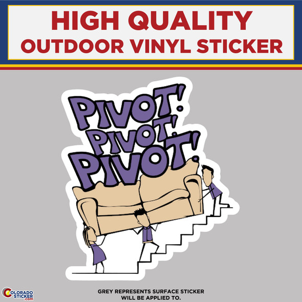 Friends TV Show, High Quality Vinyl Stickers