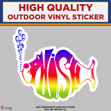 Phish Band, High Quality Vinyl Stickers Perfect for your car, window ...