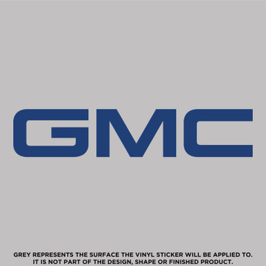 GMC Die Cut, High Quality Vinyl Stickers Decal Perfect for your car ...